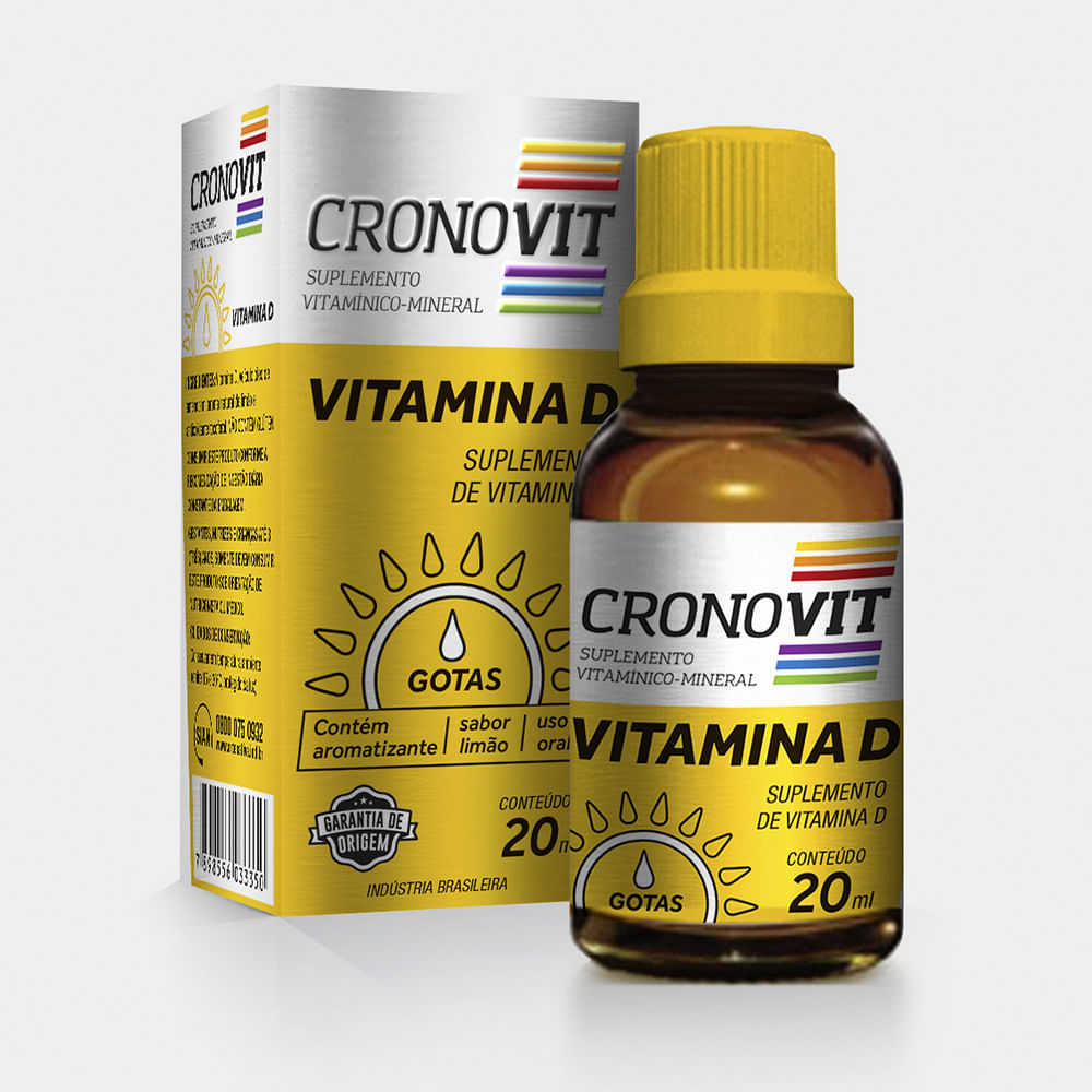 Cronovit D 20ml - Farmácia Indiana