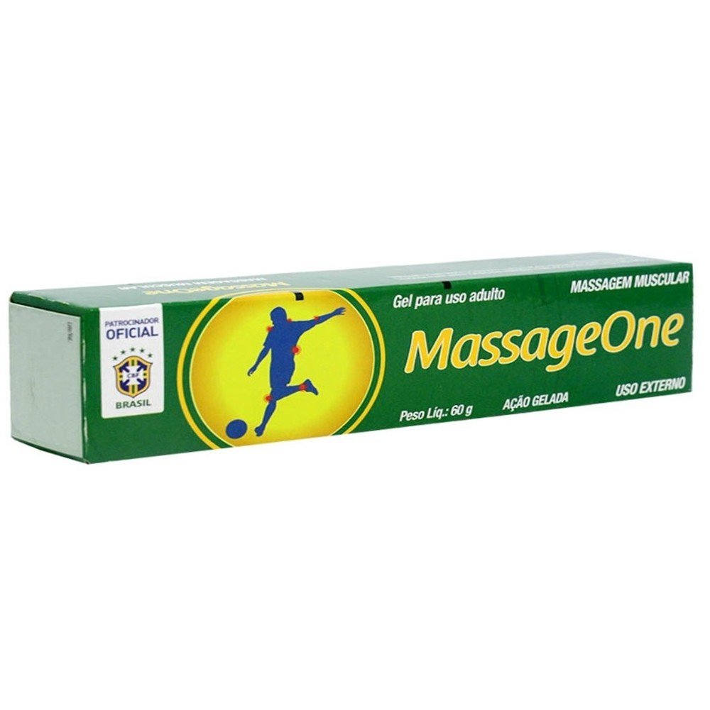 Massage One Gel Adulto 60g - Farmácia Indiana