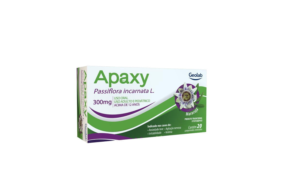 Apaxy 300mg 20 Comprimidos - Farmácia Indiana