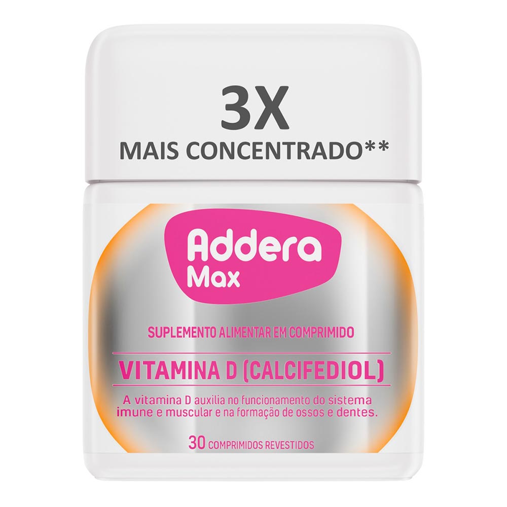 Addera Max Frasco 30 Comprimidos