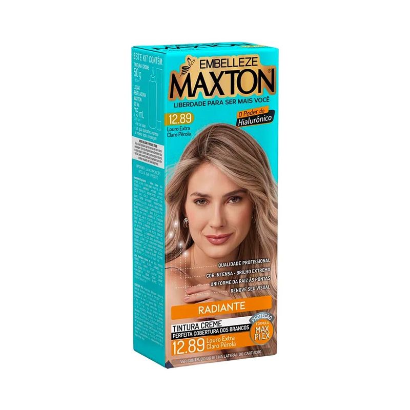 Tinta Maxton Louro 12.89 Extra Claro Perola