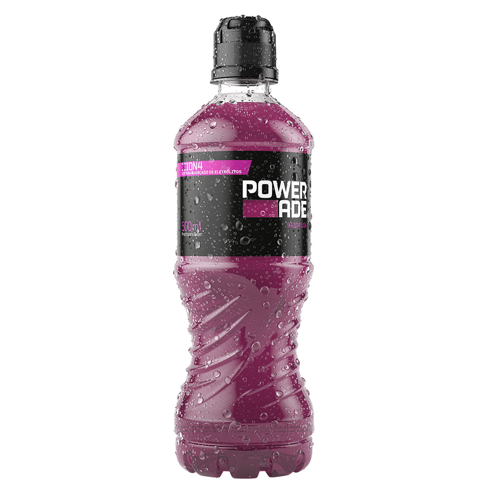 Isotônico Powerade Sabor uva 500 ml - Farmácia Indiana