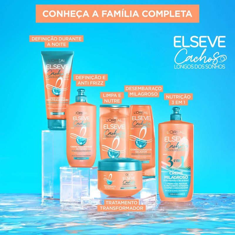 Creme Noturno Anti-Travesseiro L'Oréal Paris Elseve Cachos Longos dos ... Creme Noturno Anti-Travesseiro L'Oréal Paris Elseve Cachos Longos dos ...