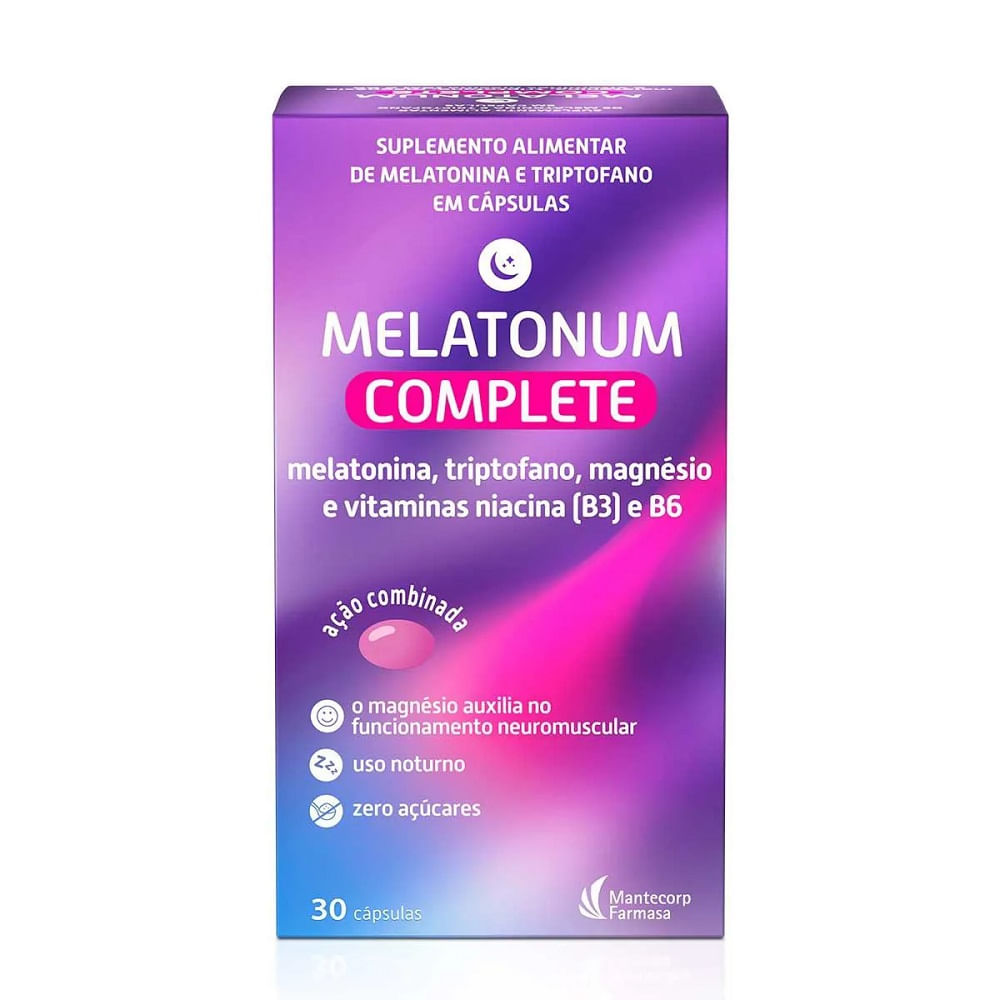Melatonin Complete 30 Cápsulas