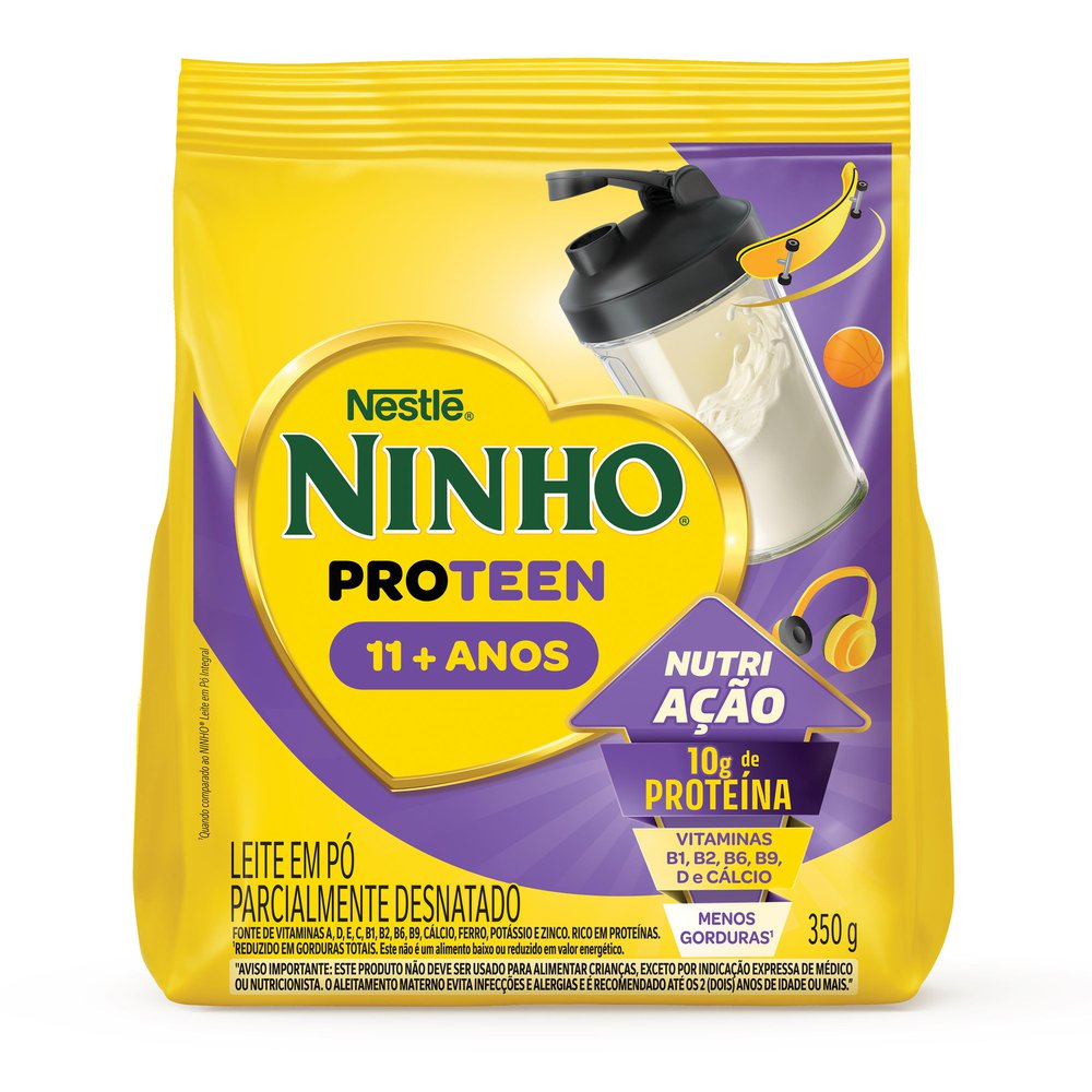 Leite em Pó Ninho Proteen 11+ Anos 350g
